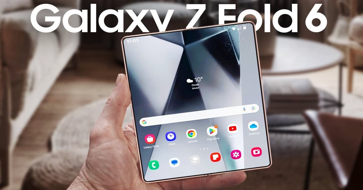 Samsung Galaxy Z Fold 6 llegará con 12 GB de RAM y cámaras de 200 MP.